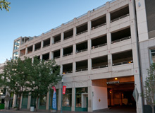 Eastman Garage Before Painting on Main Street - CCDC Boise