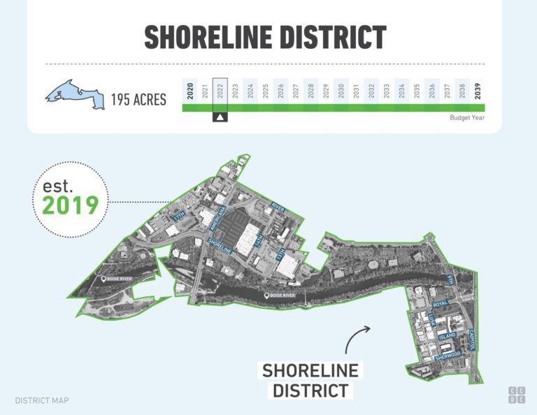 Shoreline Map 09072022 - CCDC Boise