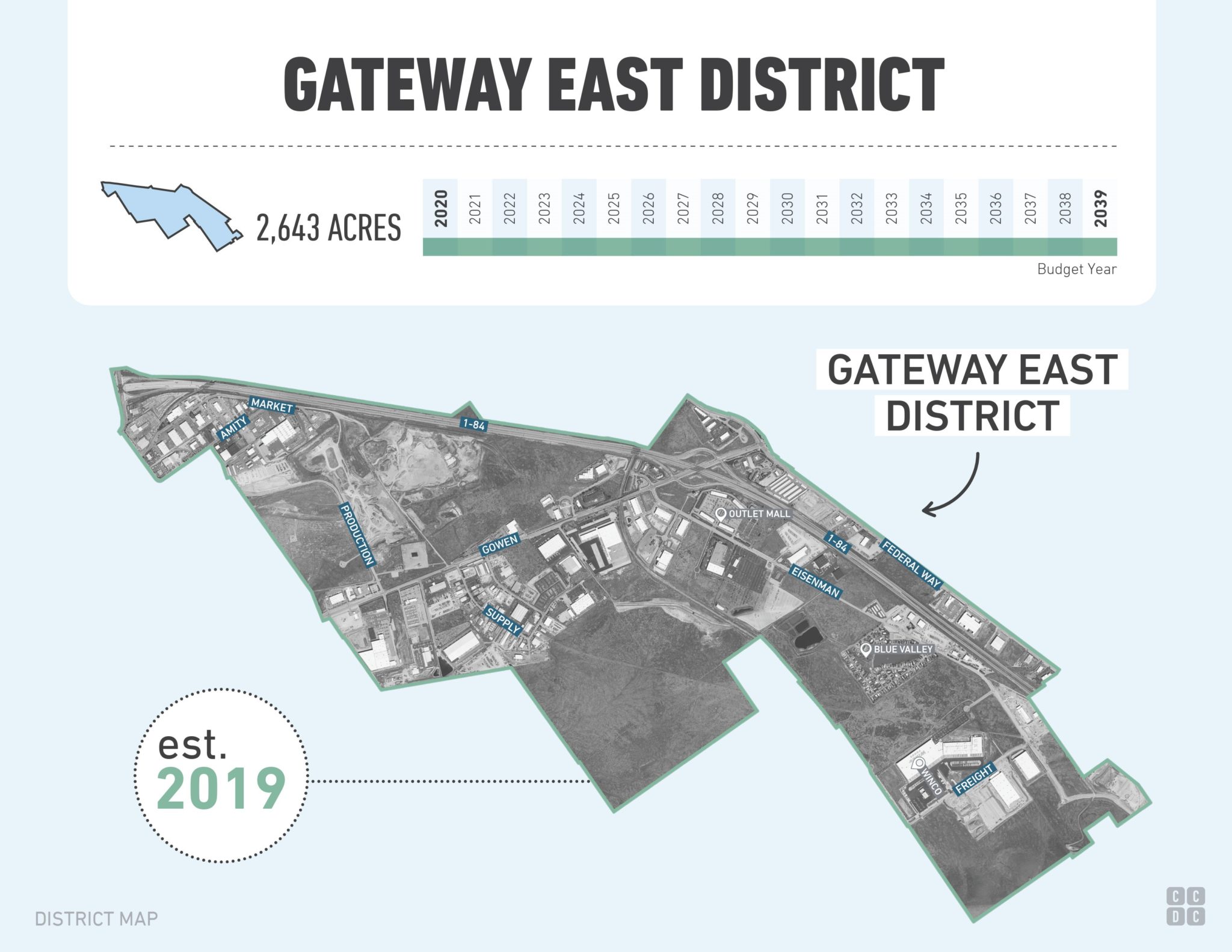 Boise's Urban Renewal Districts - CCDC Boise